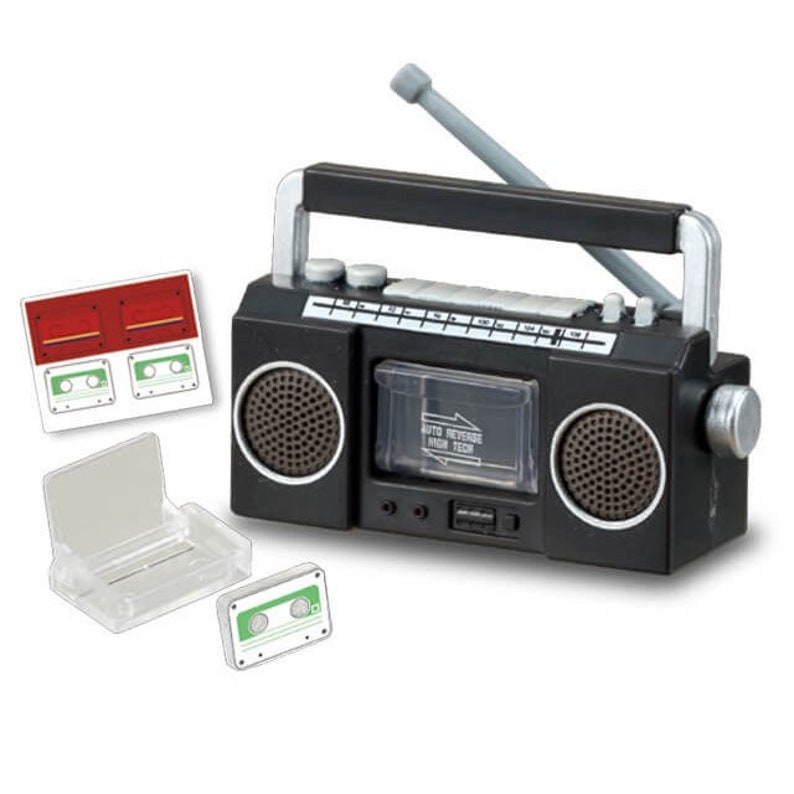 4 Styles 1/6 Dollhouse Miniature Radio Cassette Player with | Etsy