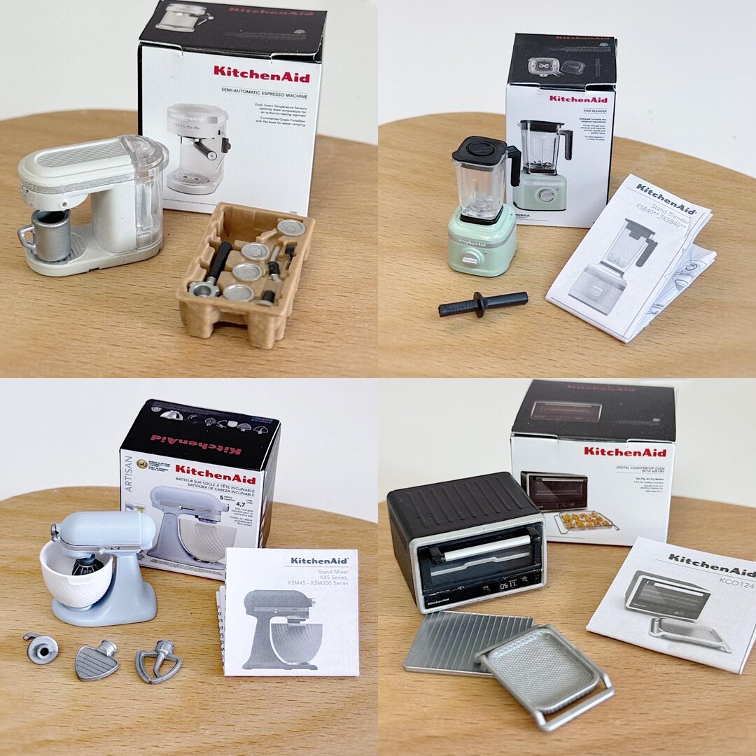 1/12 Dollhouse Miniature Replica Kitchenaid Home Appliances: Espresso ...