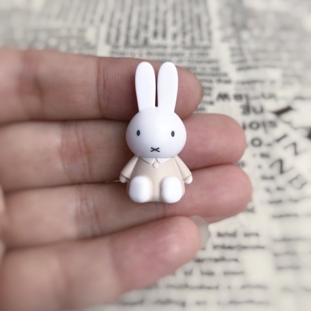 5 Colours X 3 Sizes - 1/12 1/6 Dollhouse Miniature Miffy Rabbit ...