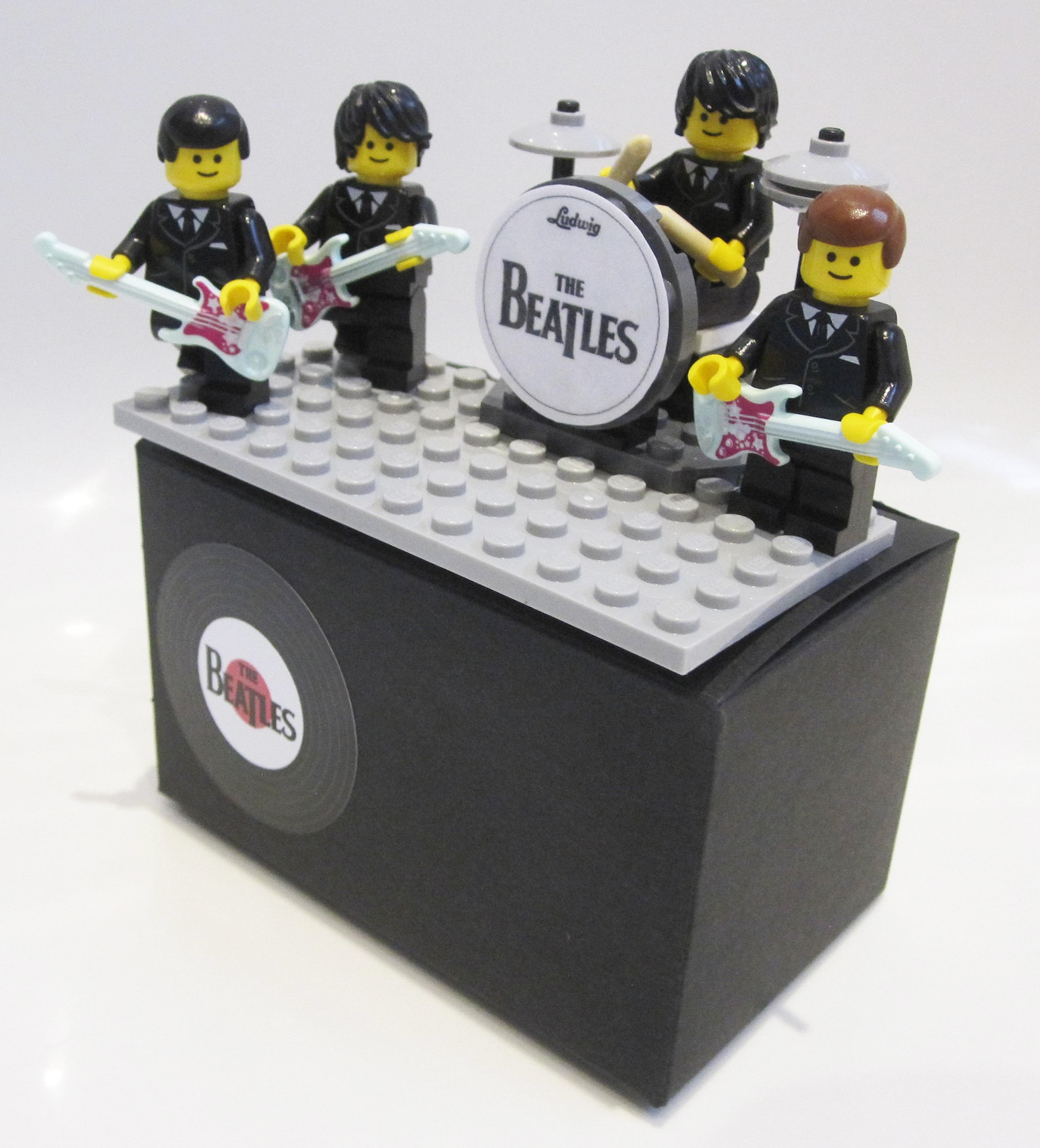 The Beatles 100% Genuine Lego Minifigures and Pieces Band - Etsy