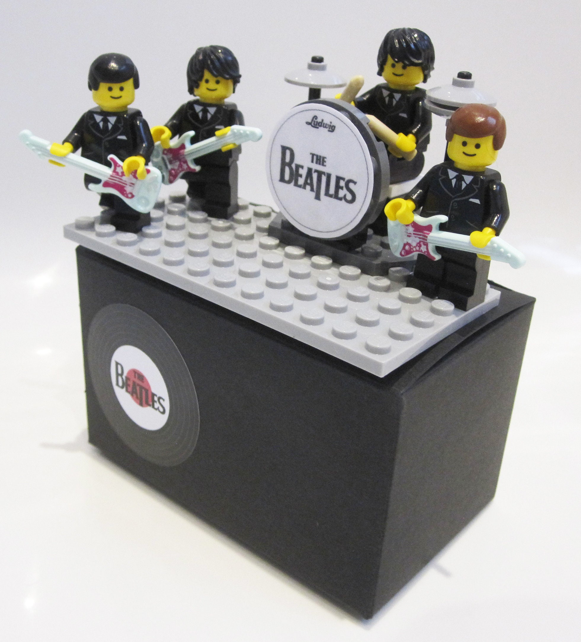 The Beatles 100% Genuine Lego Minifigures and Pieces Band | Etsy Canada