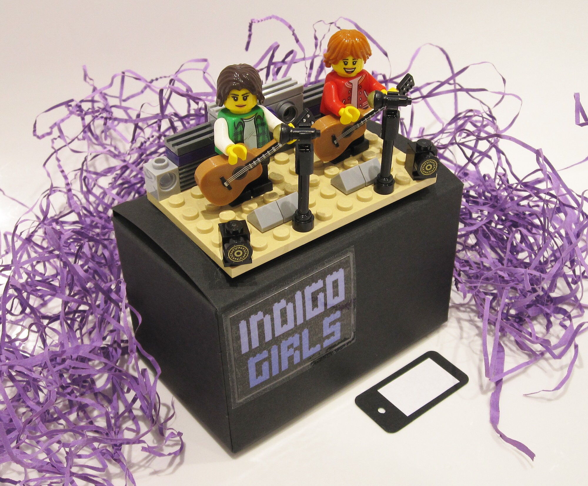 Indigo Girls 100% Genuine Lego Pieces Amy Ray & Emily - Etsy
