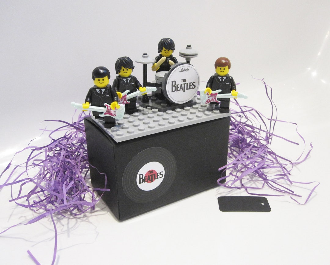 The Beatles 100% Genuine Lego Minifigures and Pieces Band - Etsy