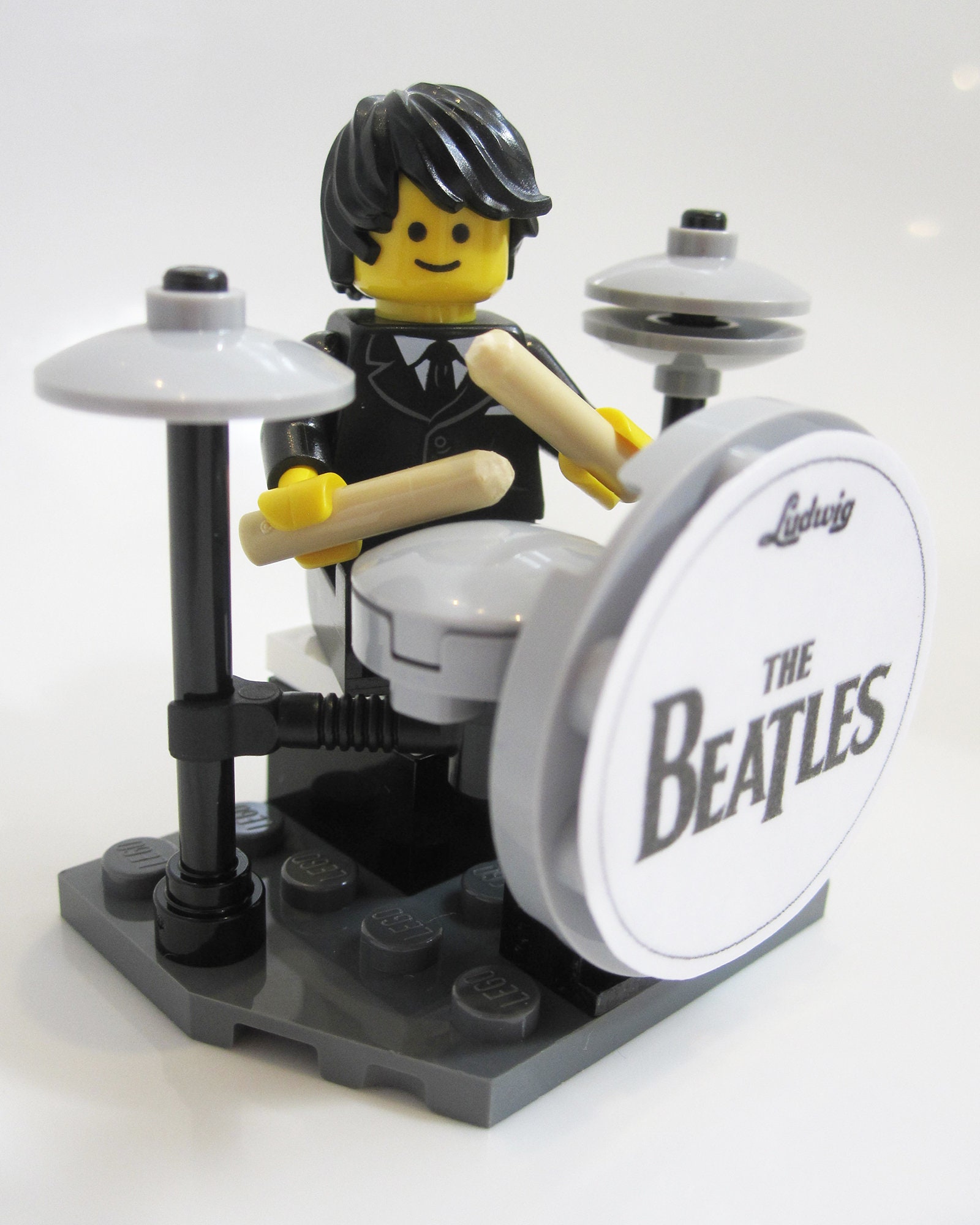 The Beatles 100% Genuine Lego Minifigures and Pieces Band - Etsy