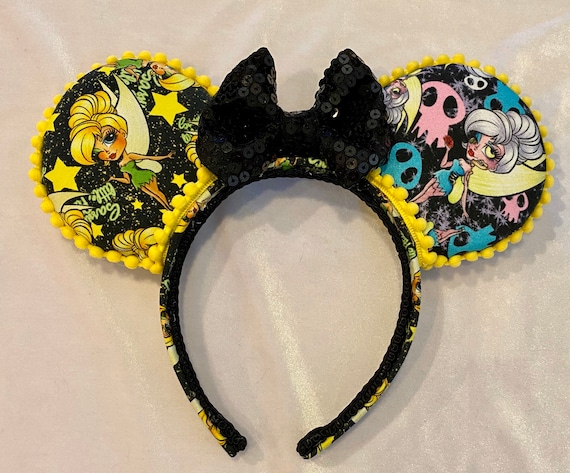 Tinkerbell & Zombie Tink Minnie Ears - Etsy