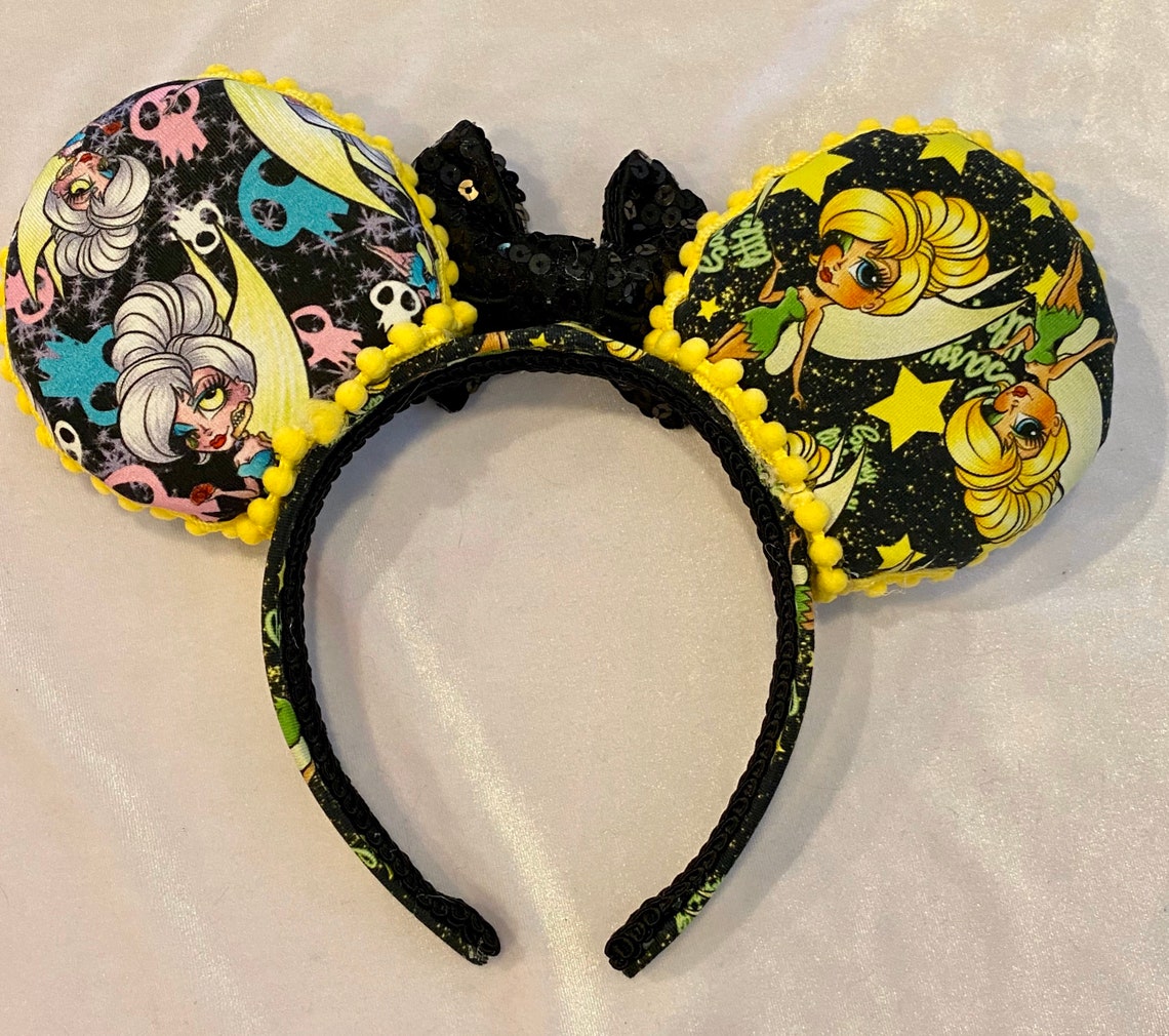Tinkerbell & Zombie Tink Minnie Ears | Etsy