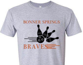 Bonner Springs Braves Bowling Shirt | Braves Sweatshirt | BSHS Spirit ...