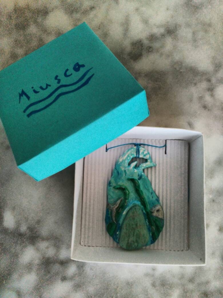 Medallion Bottom of the Sea. Magic Amulet - Etsy