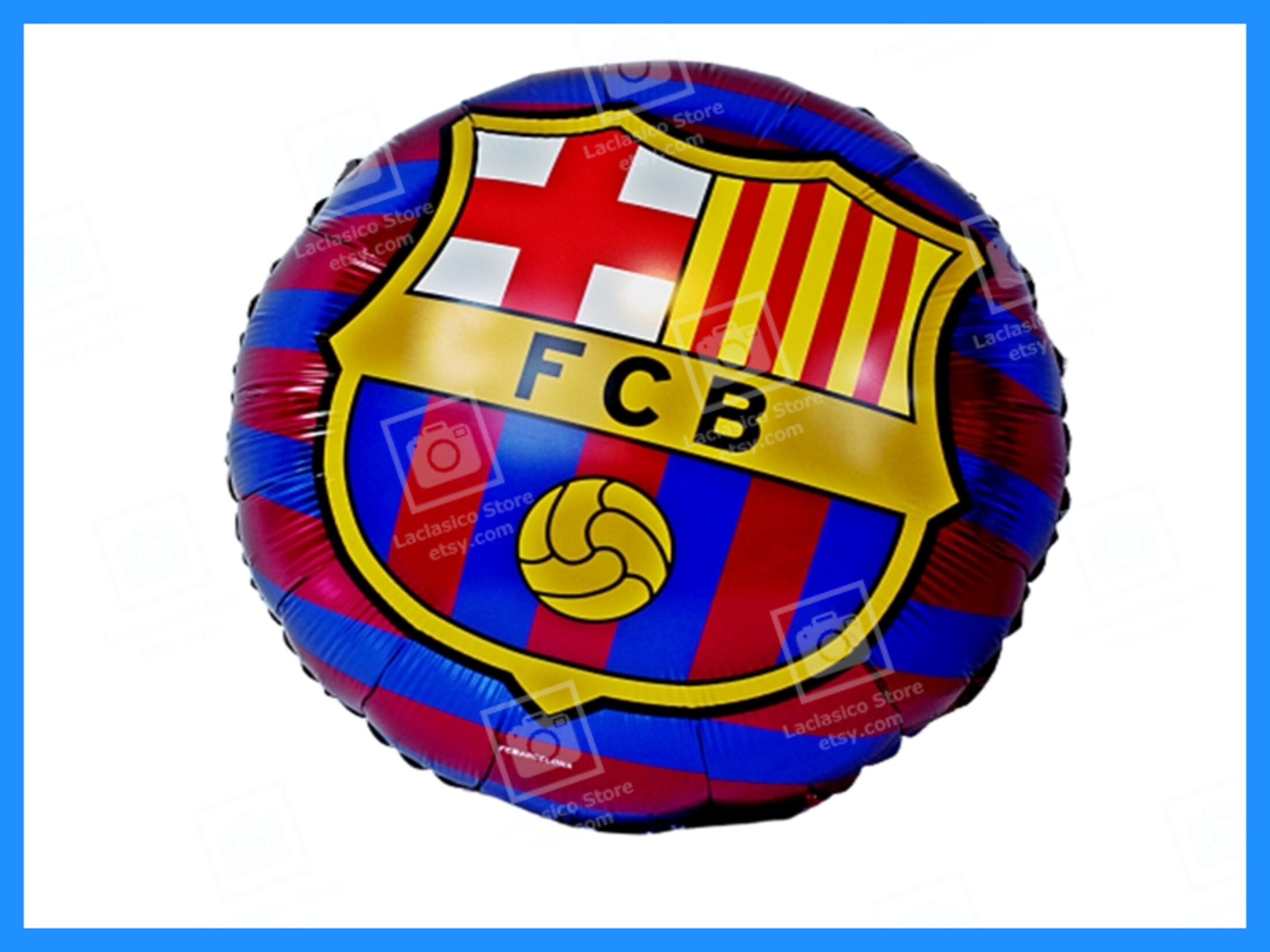 FC Barcelona Helium Foil Balloon Party Supplies Birthday FCB - Etsy ...