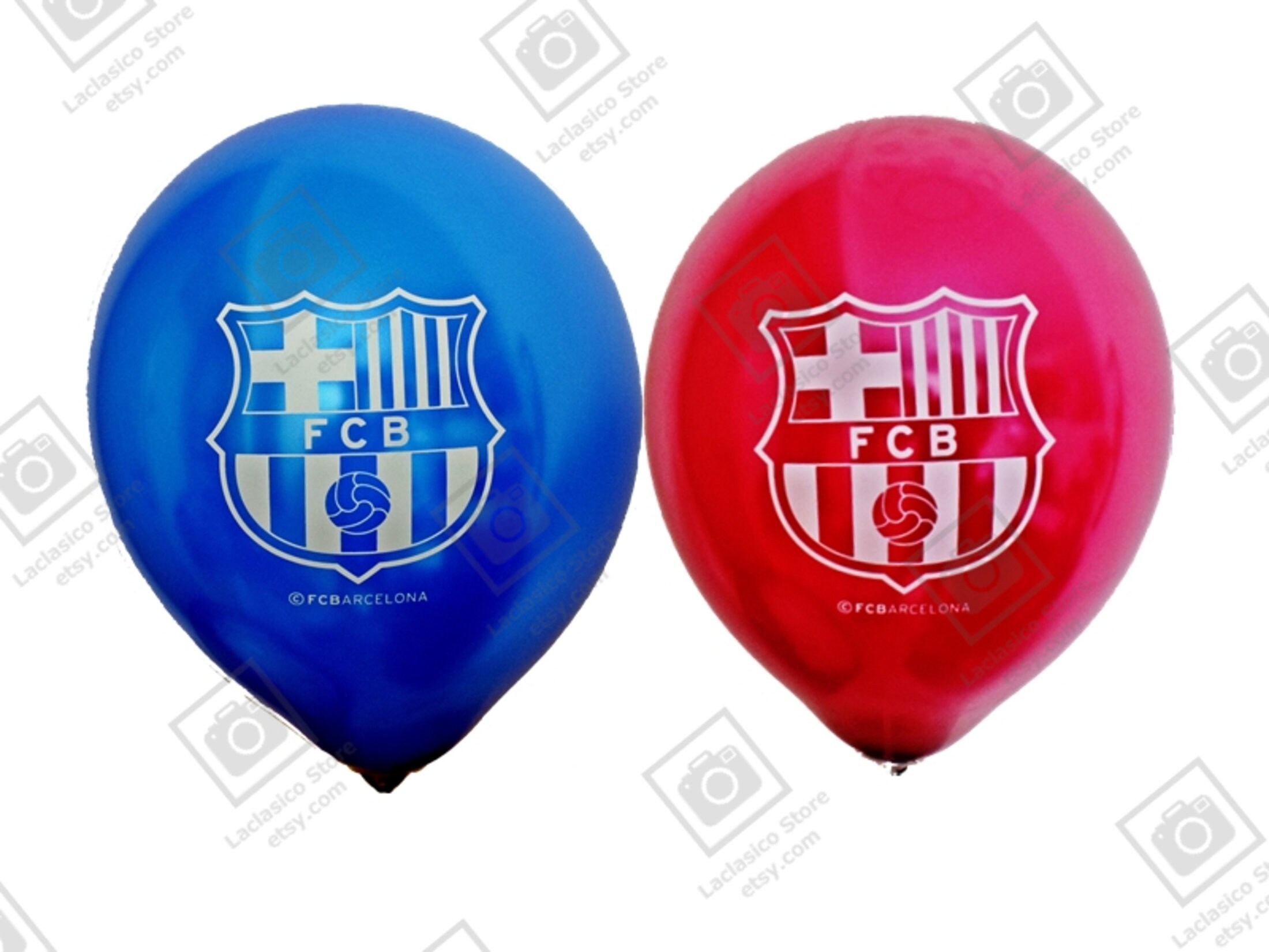 FC Barcelona Verjaardagsfeestje Supplies Ballonnen 10 STUKS Latex Blauw ...