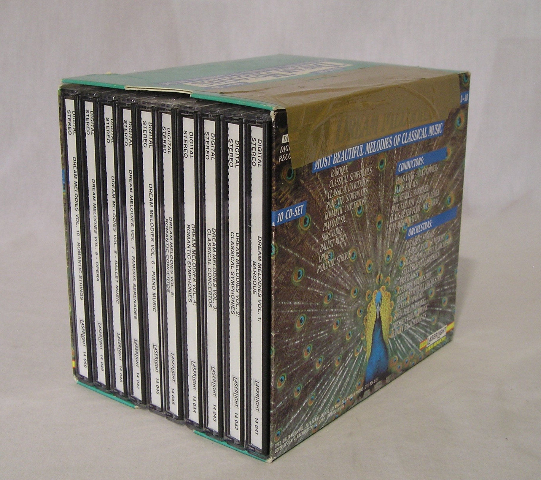 10 CD Set "dream Melodies" Most Beautiful Melodies of Classical Music ...