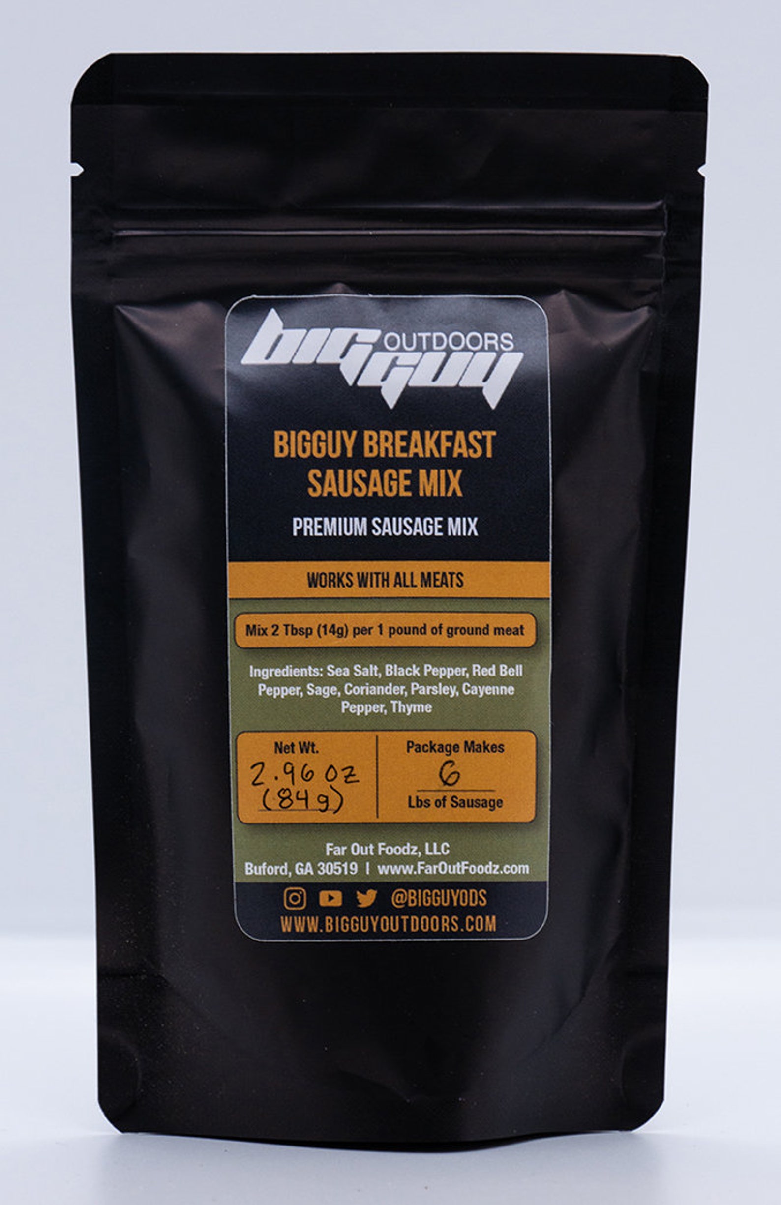Breakfast Sausage Mix - SAGE - PURE Spice Blend Free of All JUNK! - Etsy