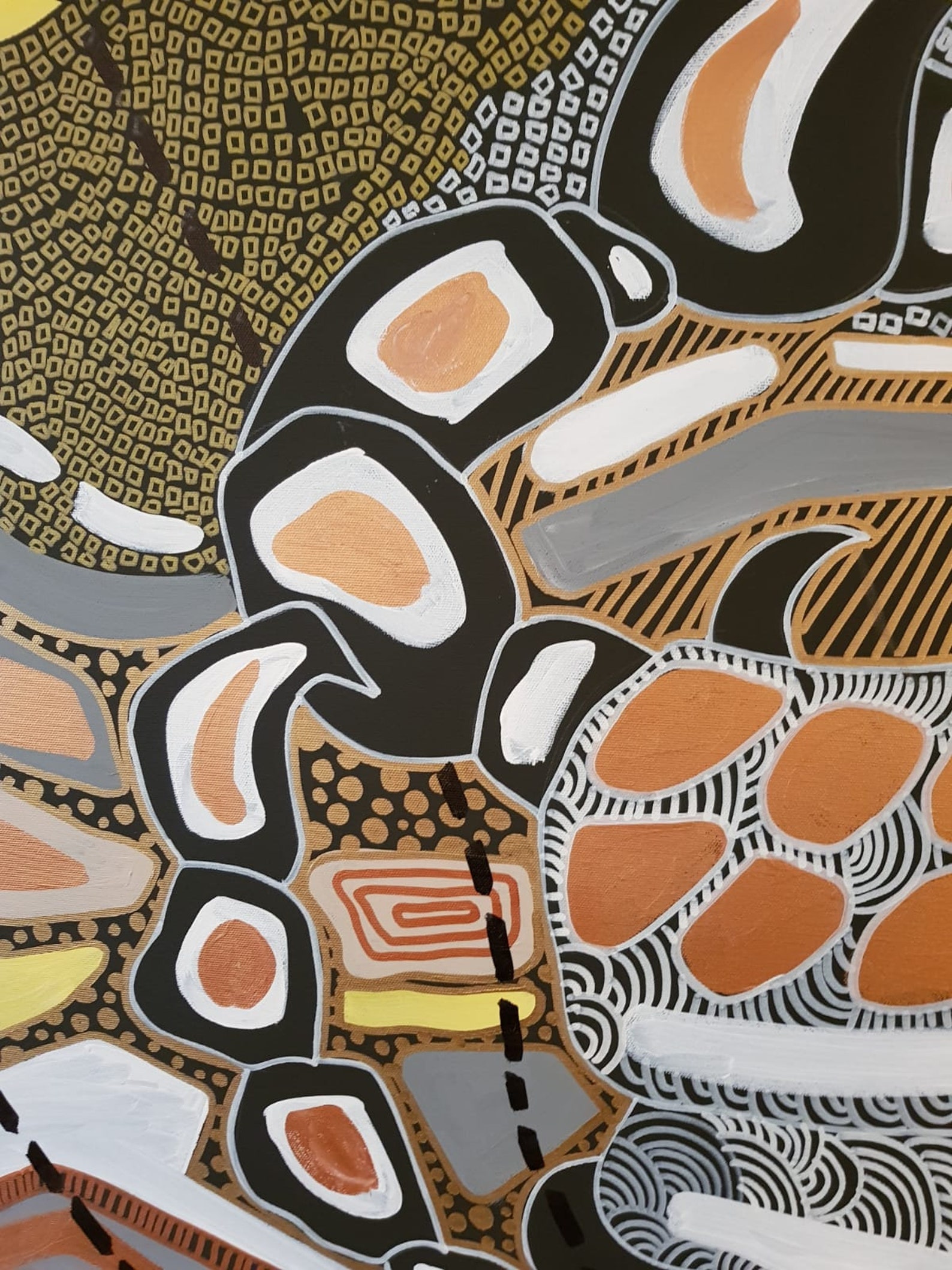 Scorpio Horoscope Art Zodiac Acrylic Painting Abstract Art Scorpio ...