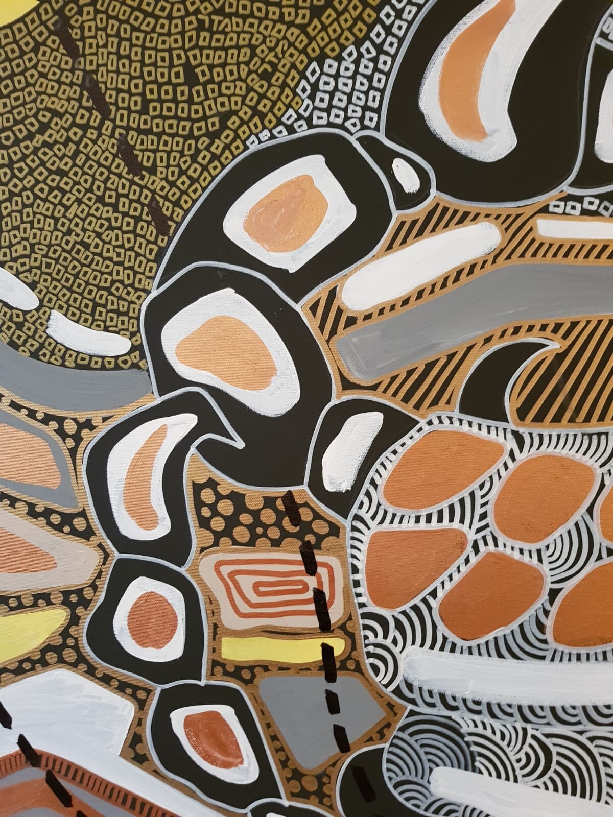 Scorpio Horoscope Art Zodiac Acrylic Painting Abstract Art Scorpio ...