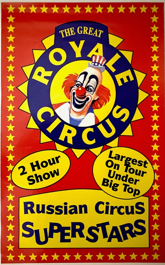Royale Circus Australia 1990's Original Vintage Circus - Etsy Australia