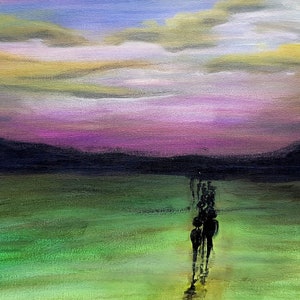 Lost, Abstract, Abstract Art Print, Abstract Landscape, Wall Art ...