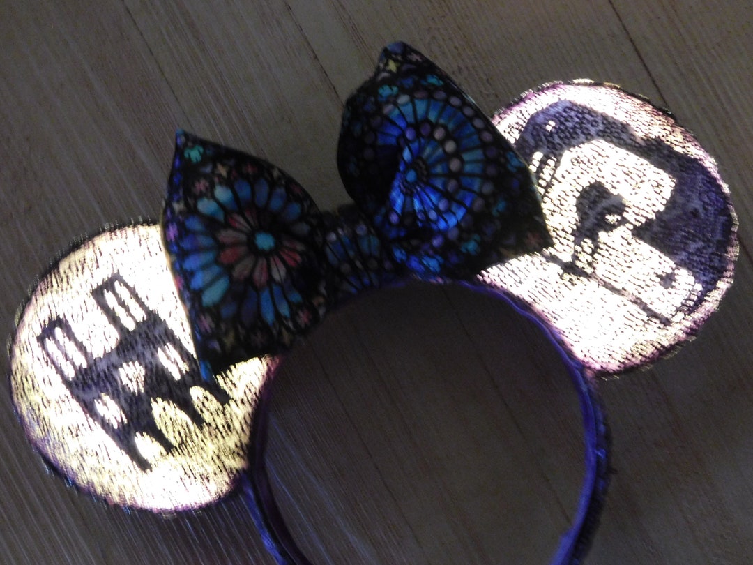 Custom LED Light up Silhouette Headband Ears With - Etsy
