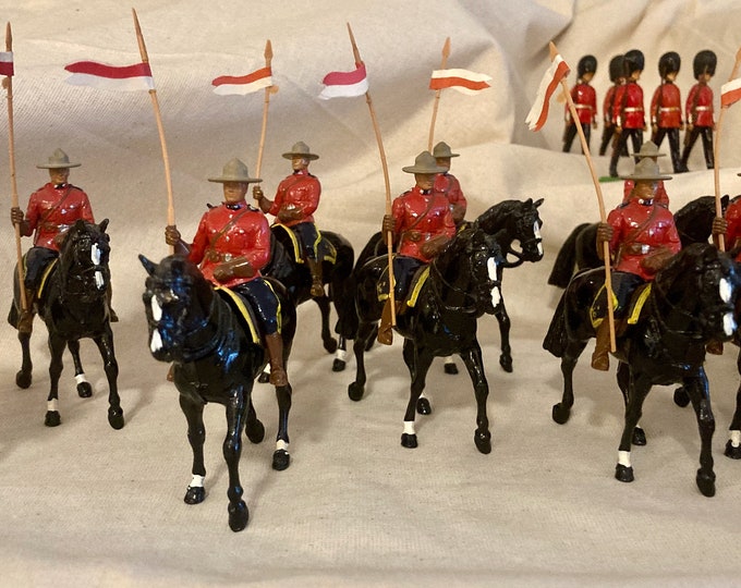 1970s to 1980s Britains Metal Models. Mounted RCMP. Listing 2 of 6 ...
