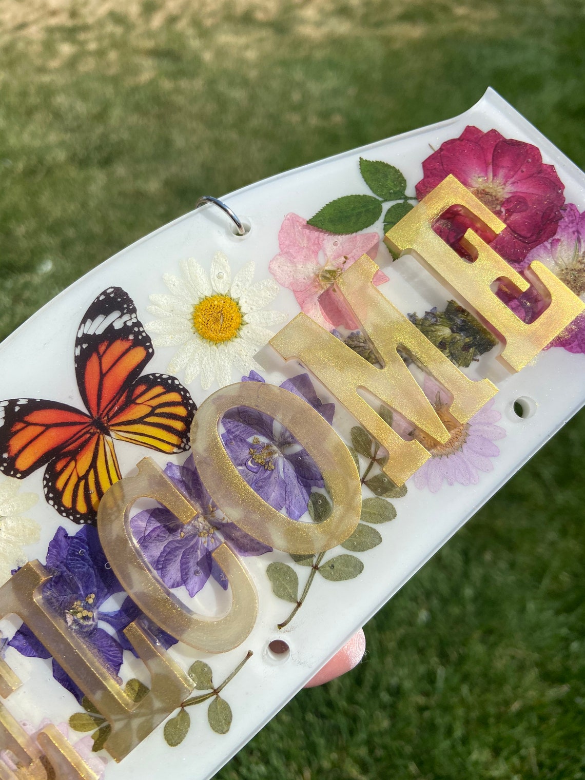 BOTANICAL WELCOME SIGN | Etsy