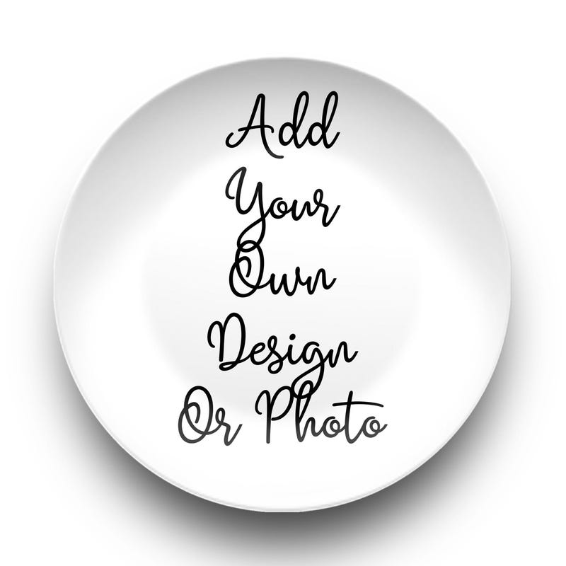 Personalized Photo Dinner Plates - Etsy