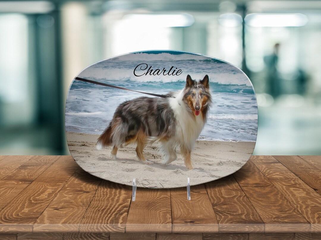 Dog Memorial Plate, Cat Memorial Plate, Custom Pet Picture Plates, Pet ...