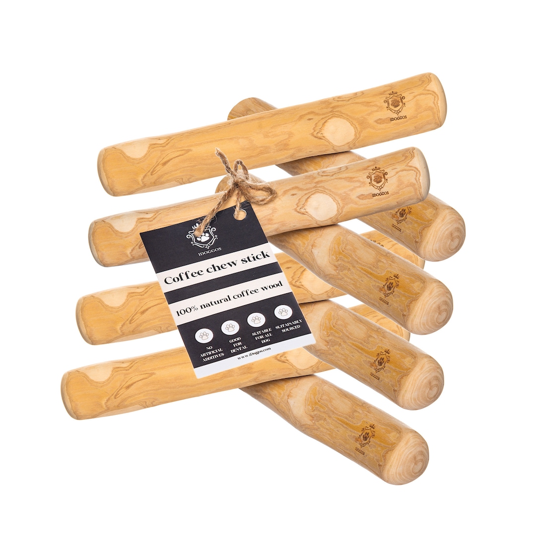 Coffee Wood DOG TOY Dog Toy Set X8 Long Lasting - Etsy