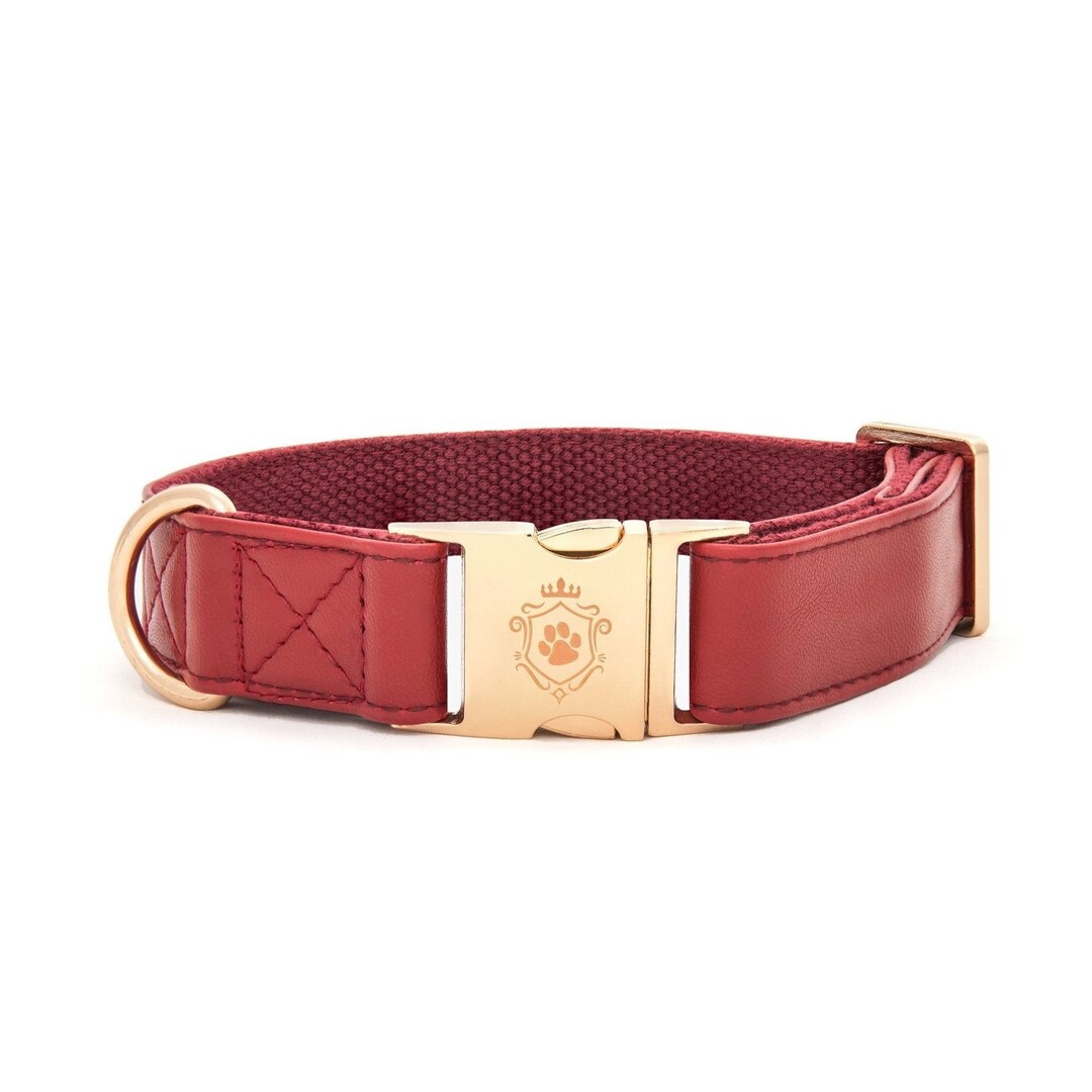 Idoggos Maple Leaf Dog Collar Essential Collection High Quality Pet ...