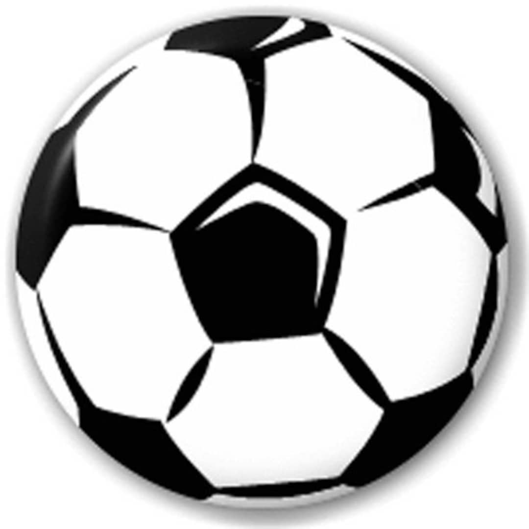 Football Soccer Ball - Pin Button Badge - Etsy
