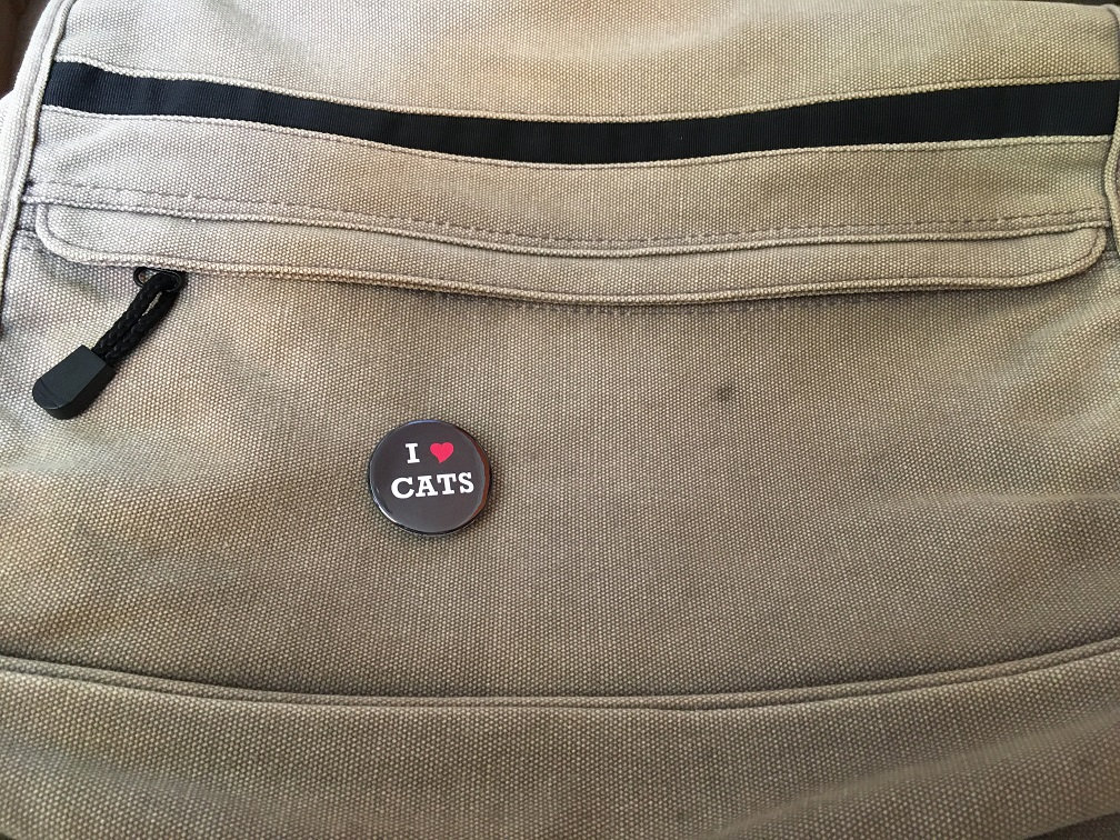 I Love Cats (heart) - Pin Button Badge - Etsy