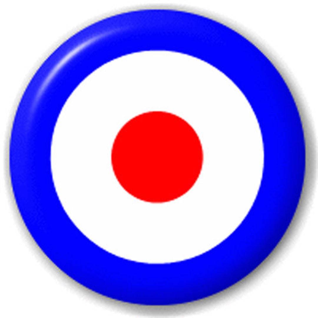 Mods Target - Pin Button Badge - Etsy