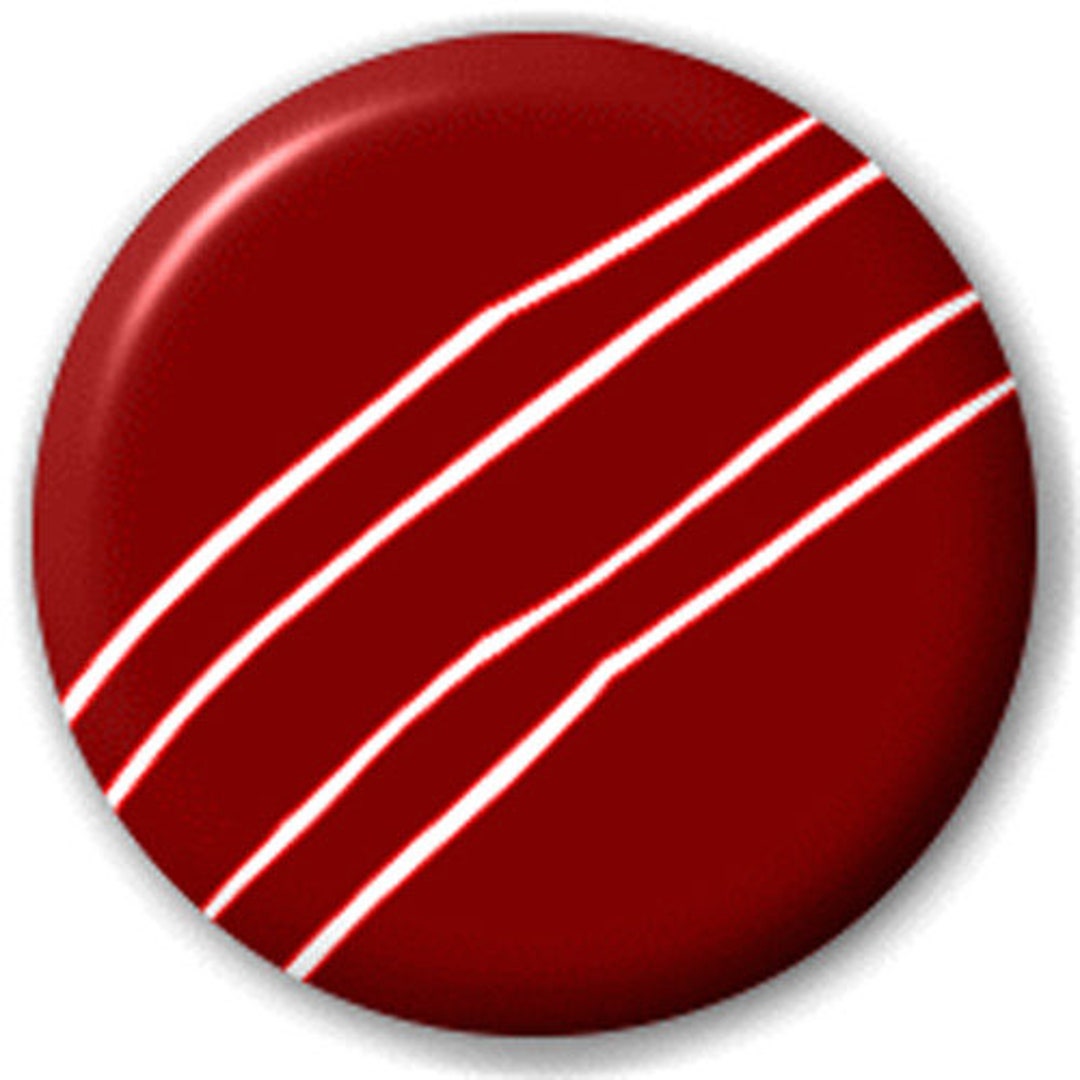 Cricket Ball - Pin Button Badge - Etsy