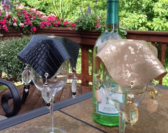 Wine glass covers | Etsy