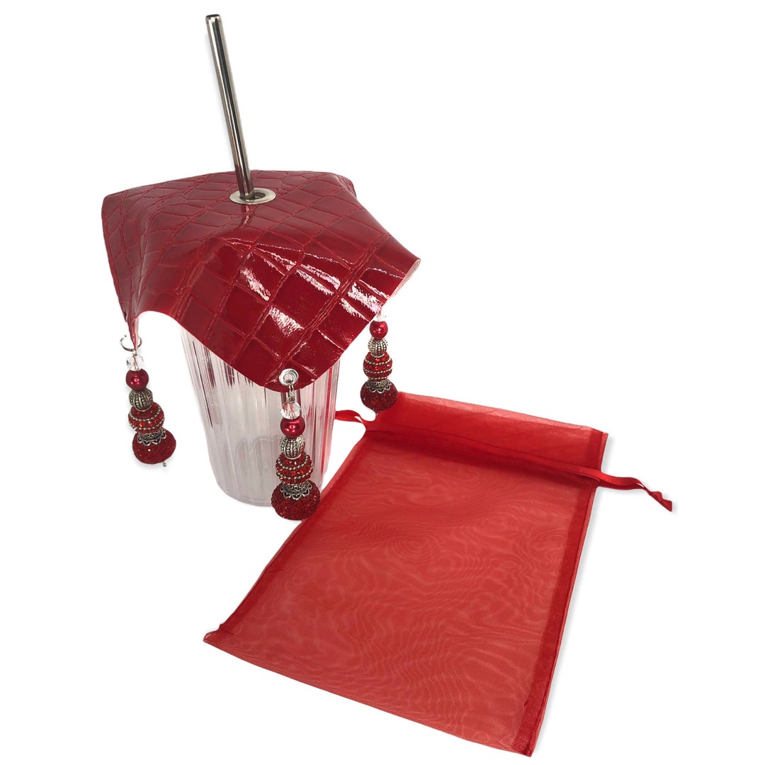 Red Drink Covers| Drink Protector| Safe Drinking| Drink Guard | Bug ...