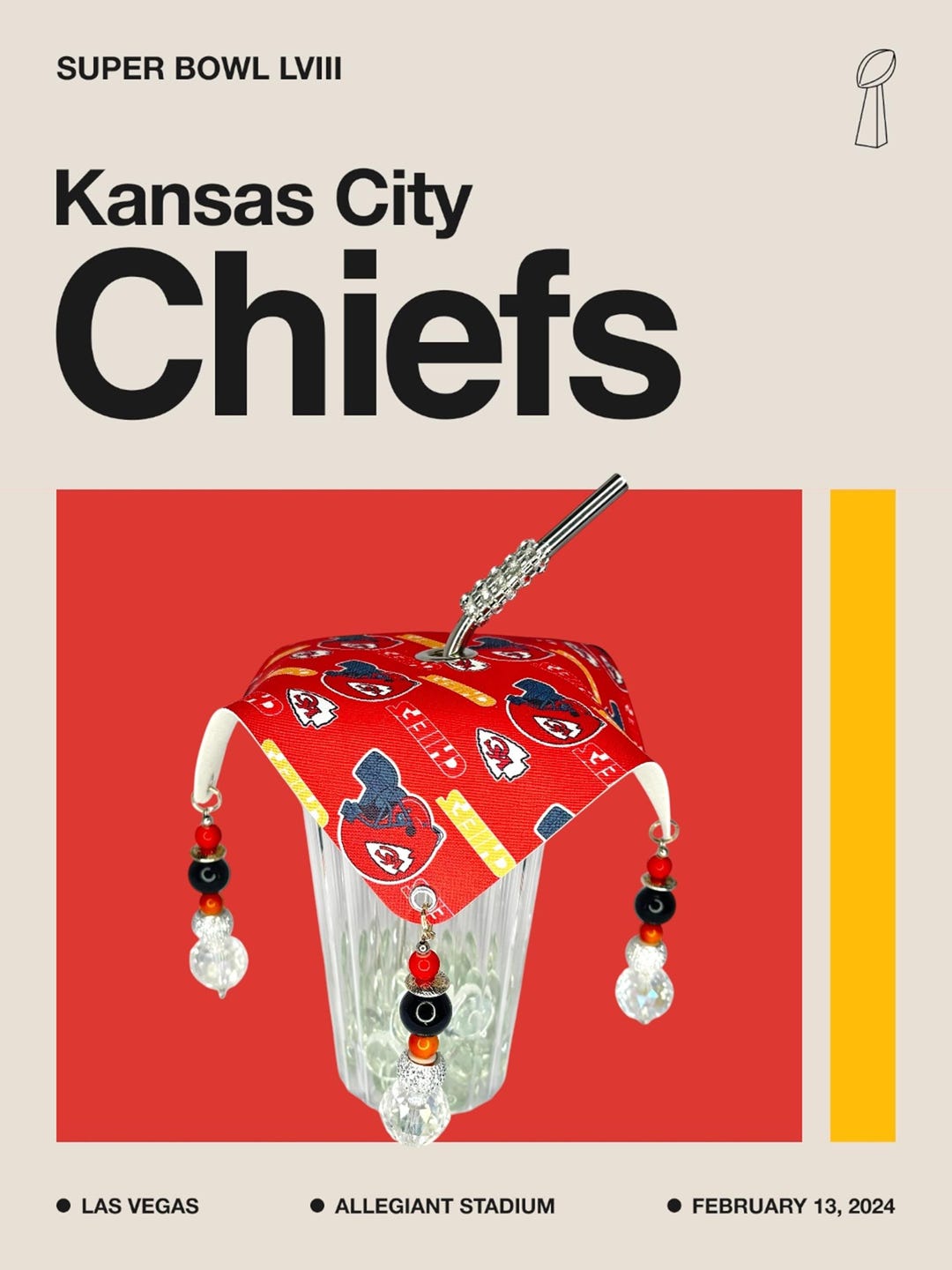 Kansas City Chiefs, Drink Covers for Football Fans | Football ...