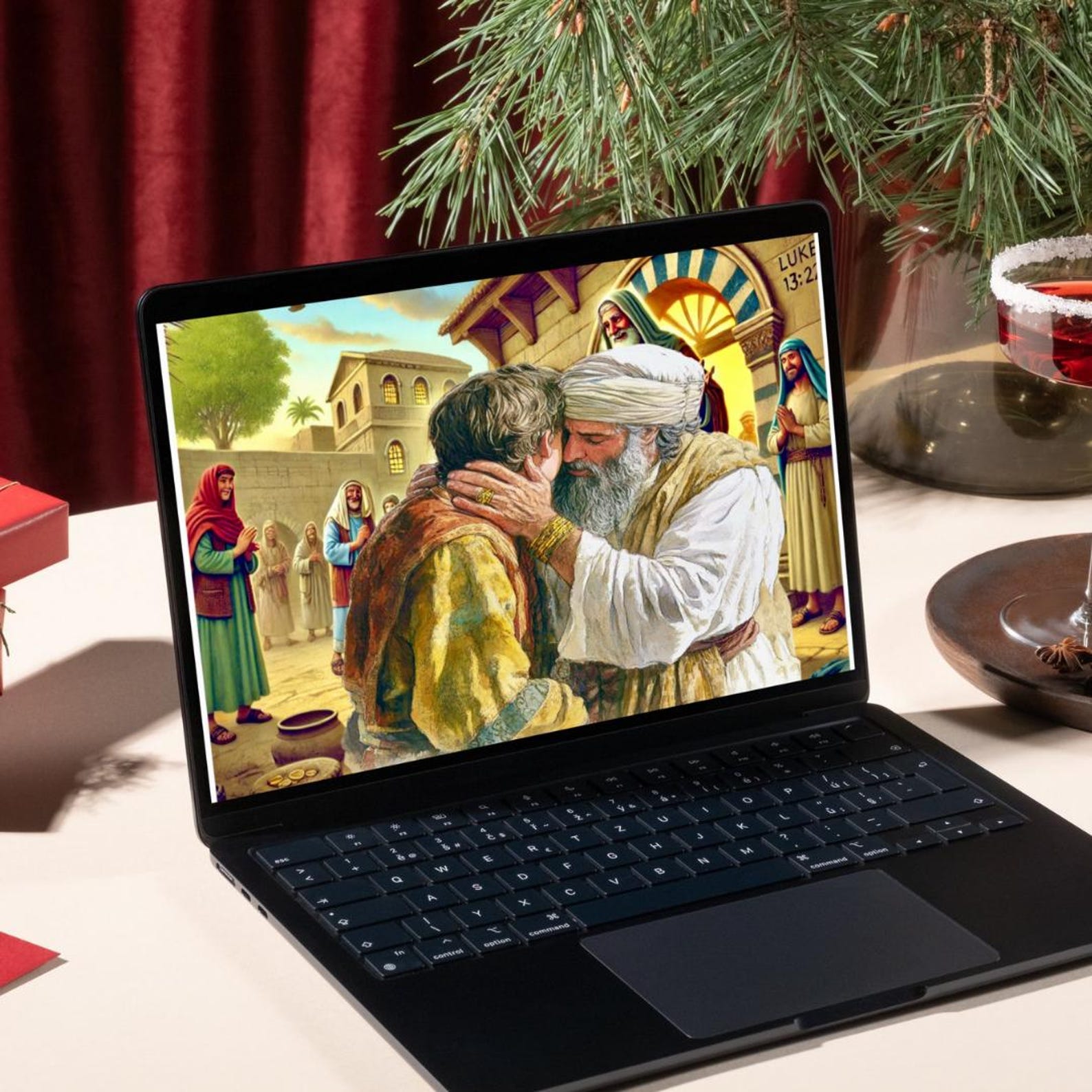 Christian Art - the Return of the Prodigal Son - Bible Verse to Print ...