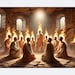 Sacred Pentecost Wall Art Illustration | Apostles With Holy Spirit L ...