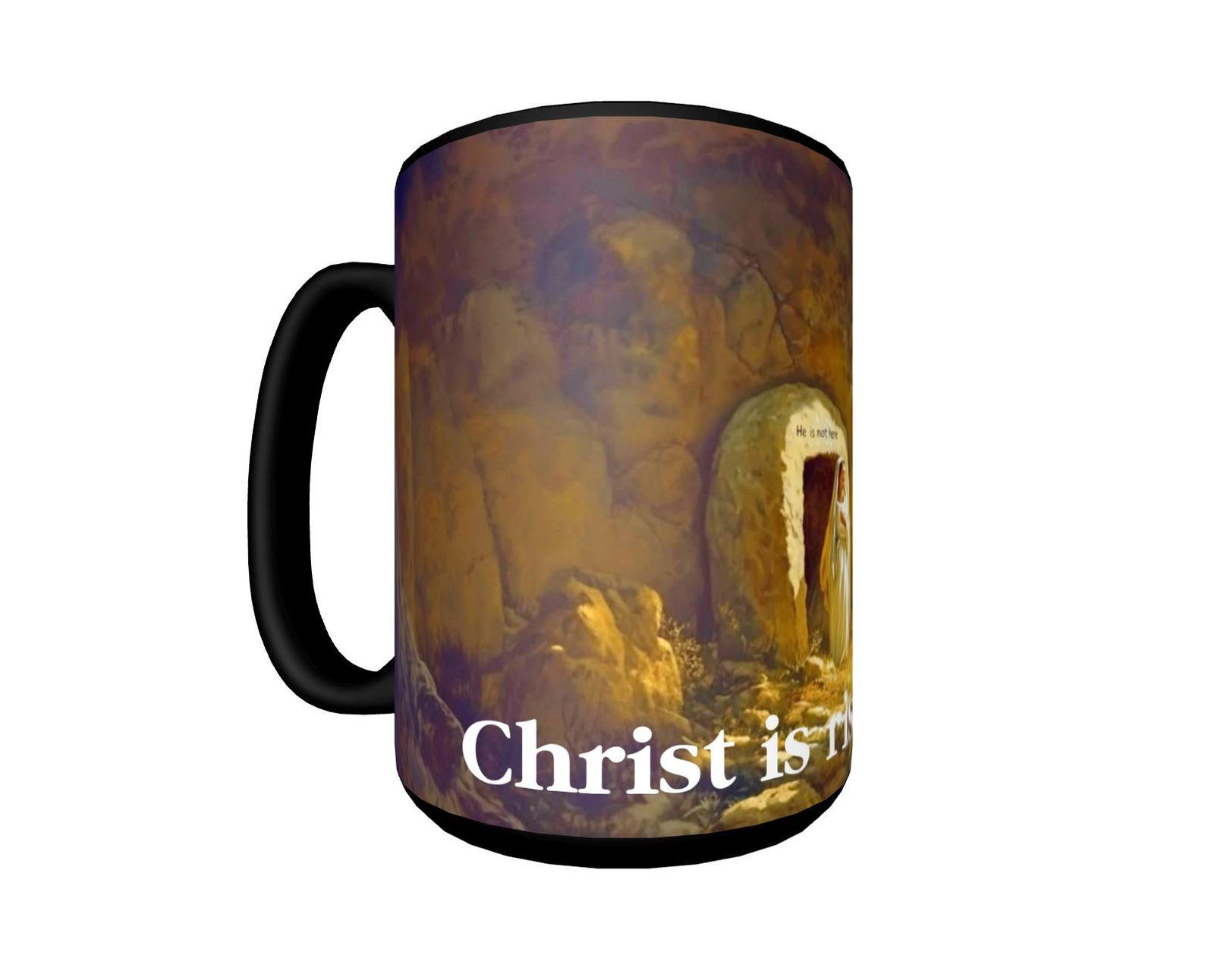 Christ is Risen He is Not There. Jesus and Mary at the Empty Tomb ...