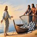 Jesus and the Miraculous Catch of Fish - Bible Story Wall Art ...