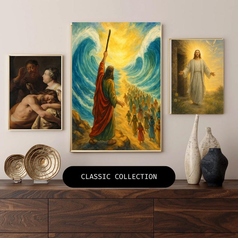 Moses Wall Art Printable Bible Verse. Scriptural Art Instant Download ...