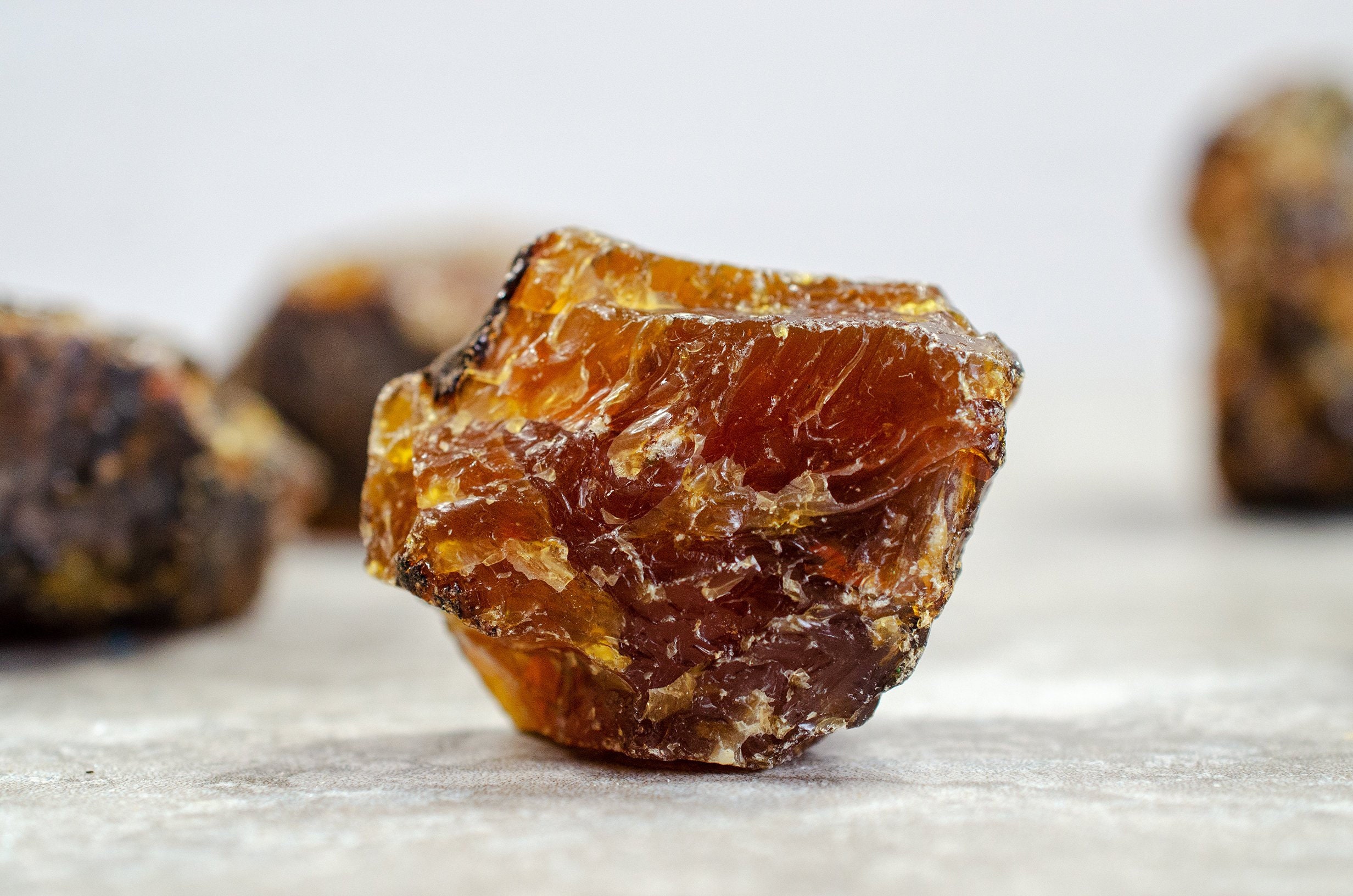 Home Décor Collectible Crystal Raw Black Sumatra Amber Crystal Small ...