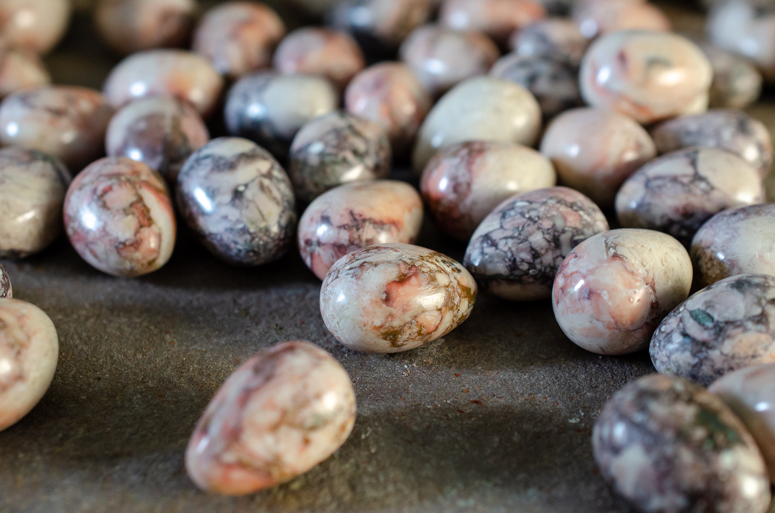Tumbled Pink Porcelain Jasper | Etsy