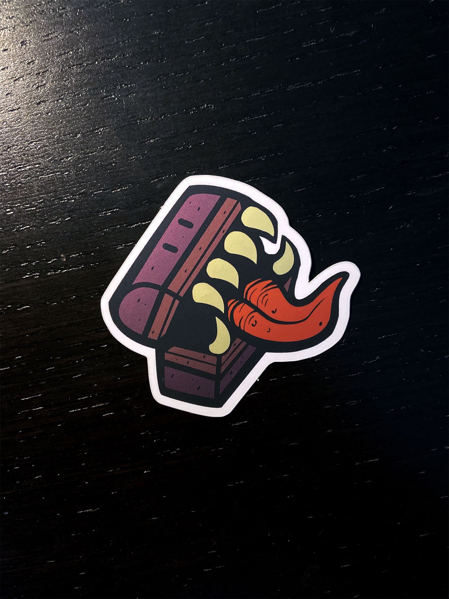 Mimic Sticker Reflective Shine Vinyl Appr. 5 X 4 Cm - Etsy