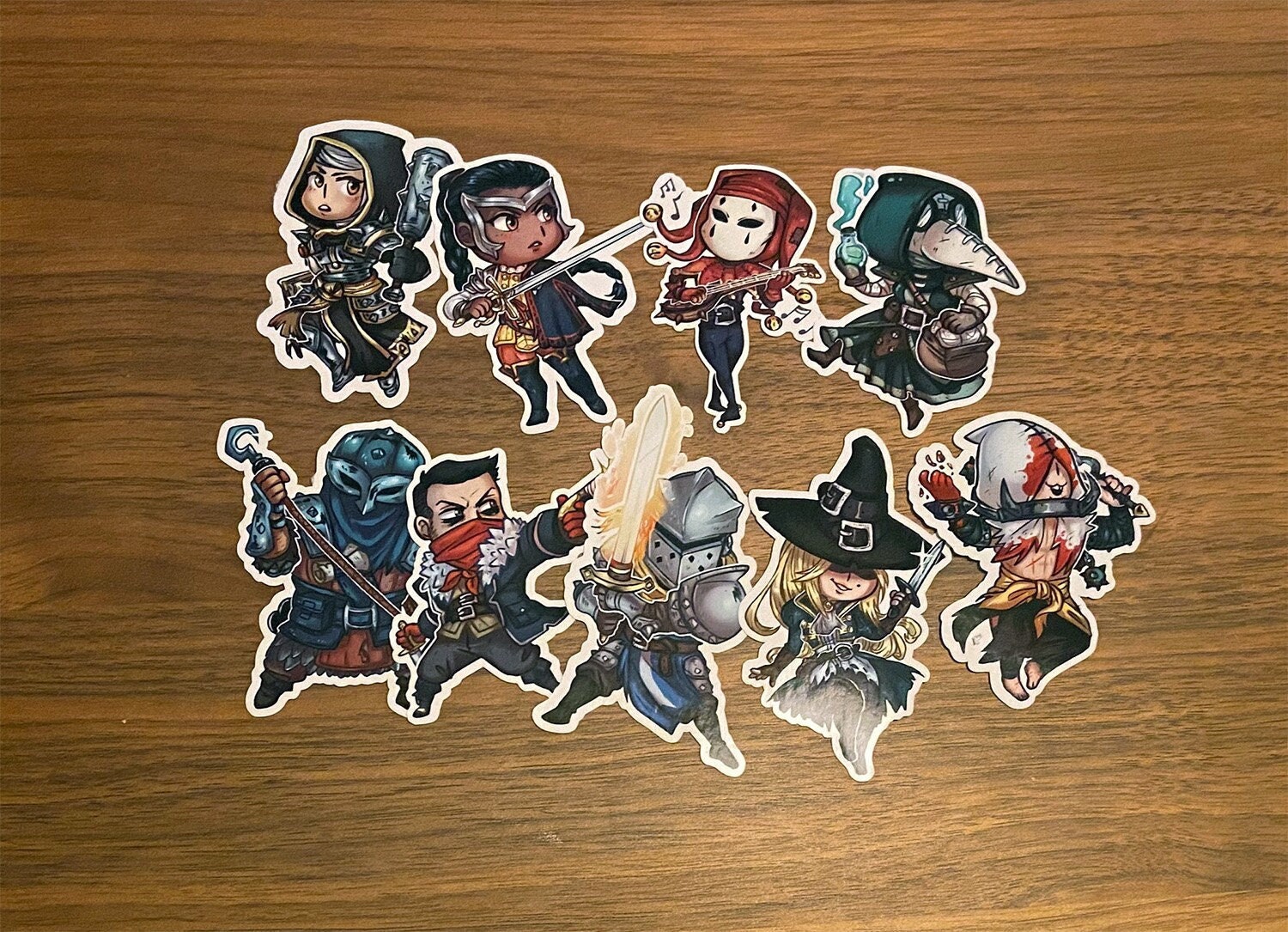 Darkest Dungeon Stickers 8 X 4 Cm Vinyl Stickers - Etsy