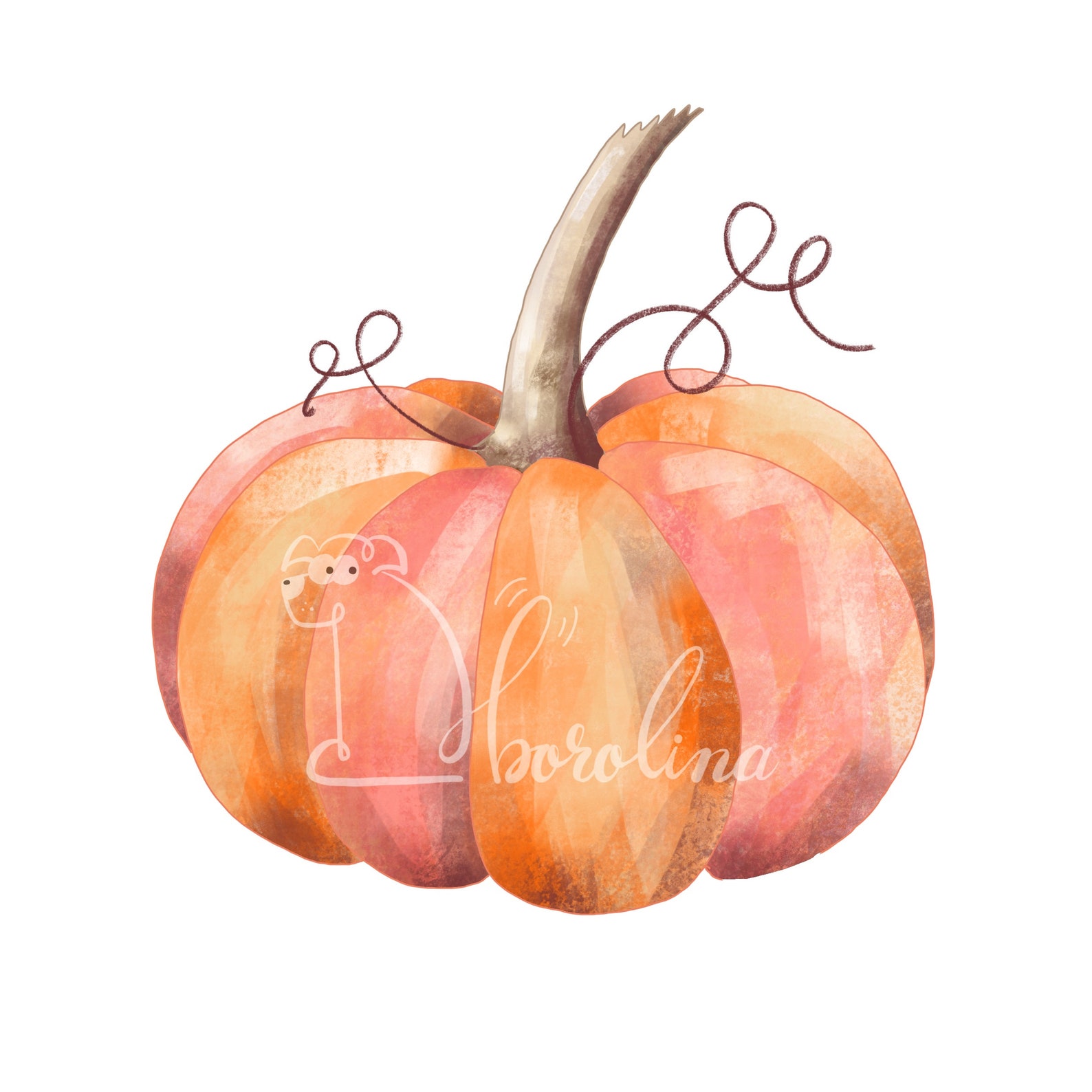 Fall Clipart Autumn Stickers Digital Clipart Digital - Etsy