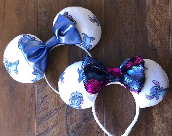 Orejas de Lilo y Stitch / Orejas de Mickey Stitch / Orejas de - Etsy España