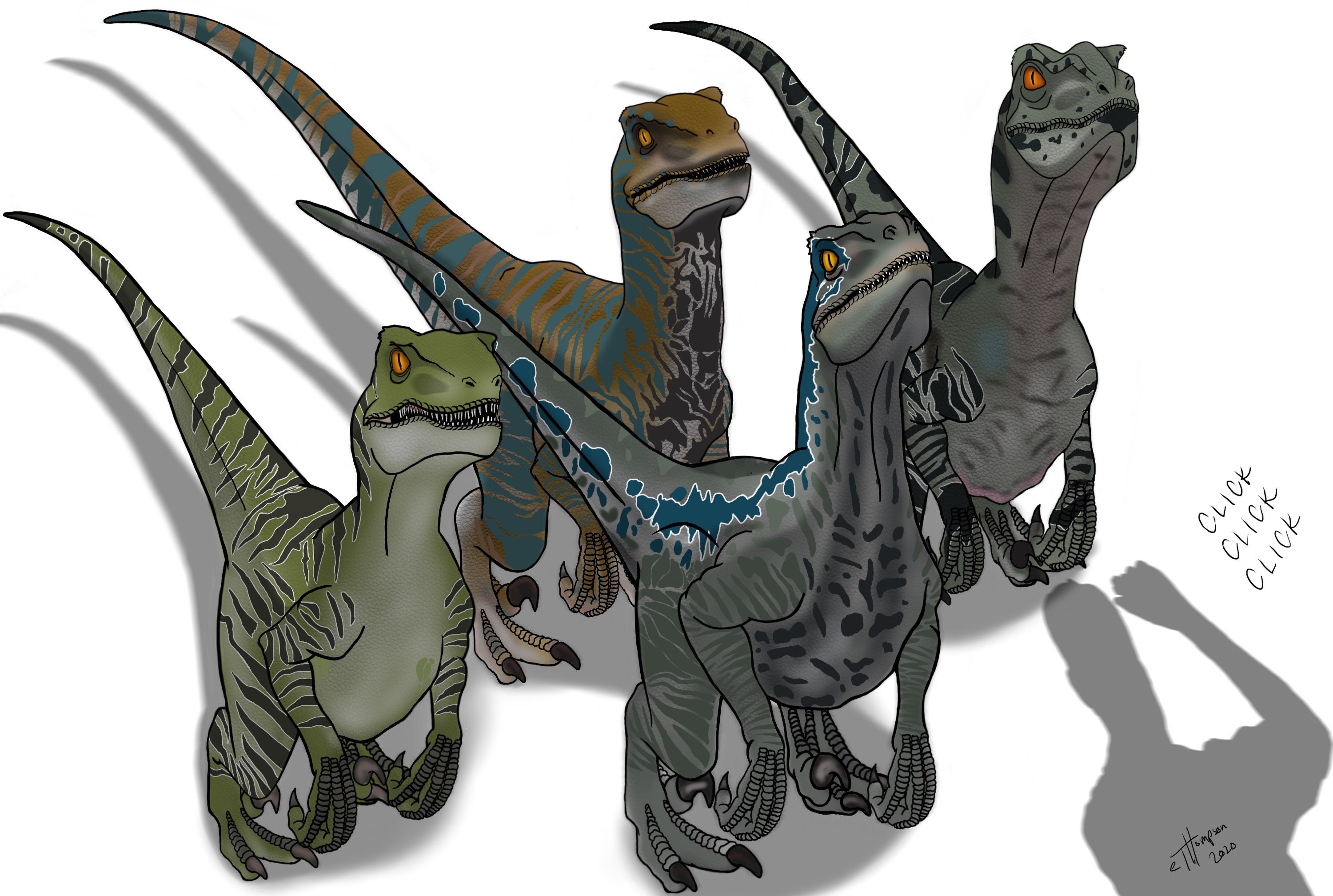 Jurassic World: Raptor Squad - Etsy