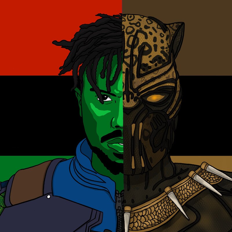 Killmonger - Etsy