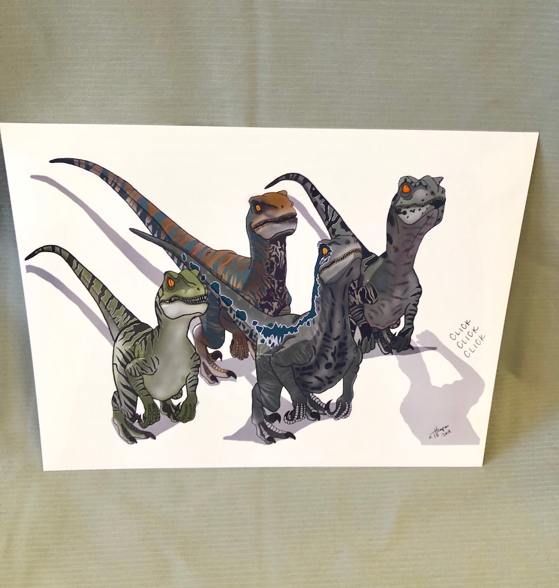 Jurassic World: Raptor Squad - Etsy