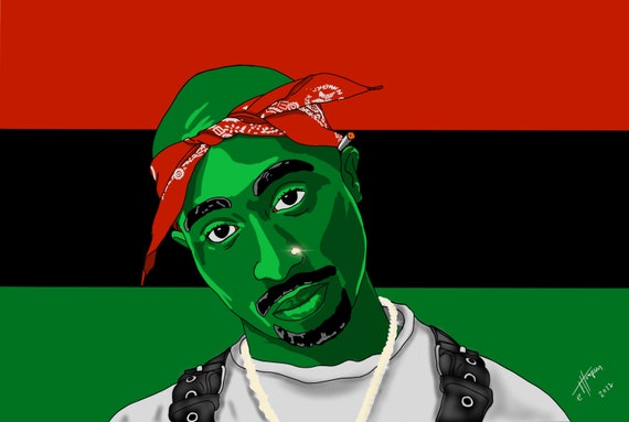 Tupac Fan Art - Etsy