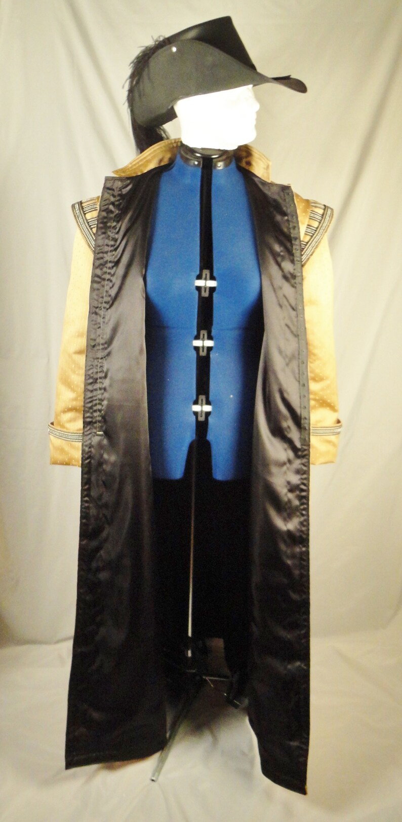 The Baratheon Gold Regal Pinstripe Full Length Mens | Etsy